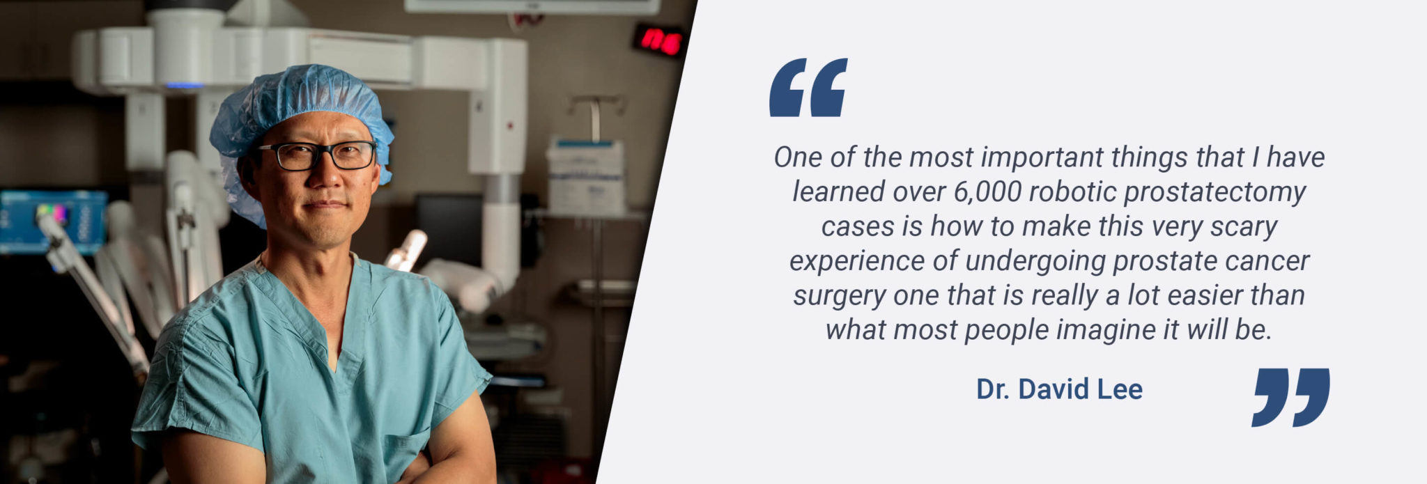 Prostate Cancer Specialist | Dr. David Lee | UCI Urology
